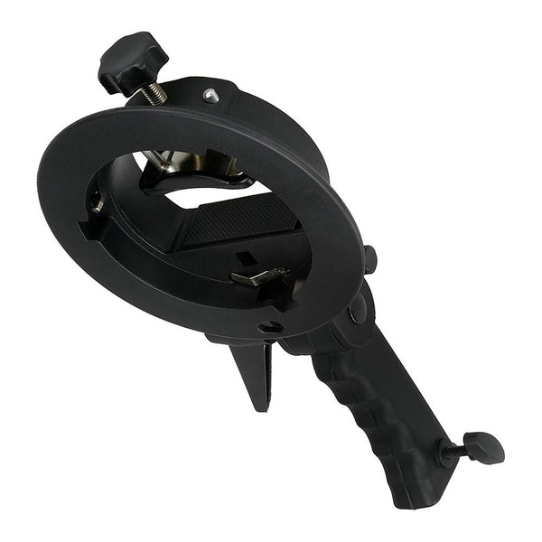 Fotodiox Pro Flash Bracket Holder with Handle for Speedlight Flash Guns ...